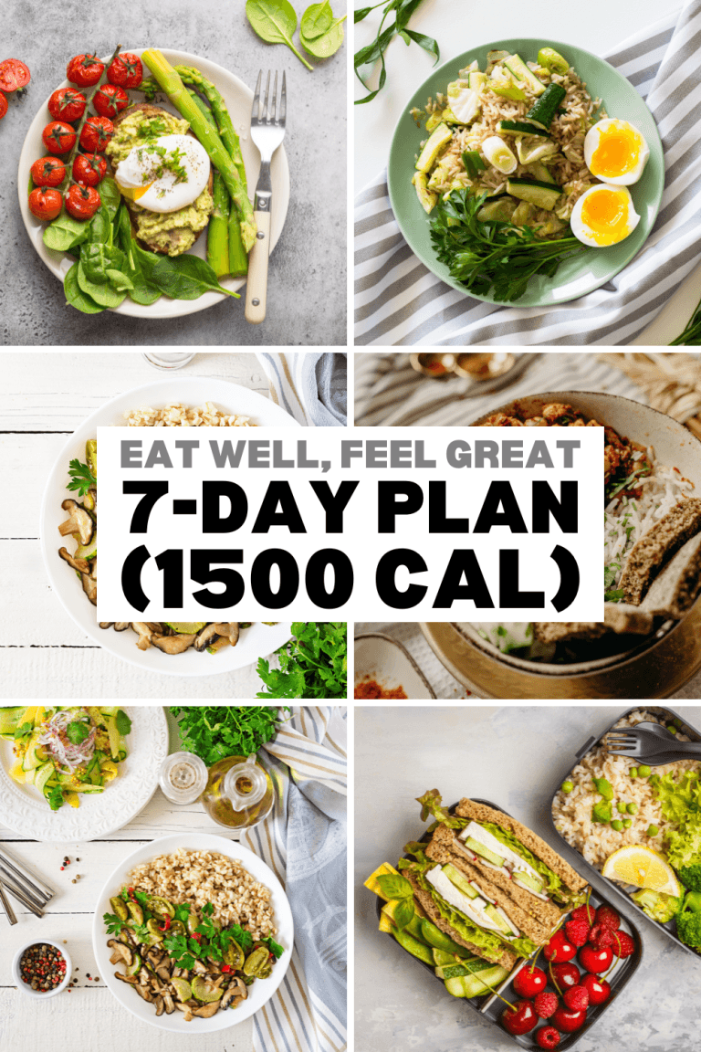 Ditch the Diet, Embrace Flavor: Your Ultimate 7-Day 1500 Calorie Meal ...