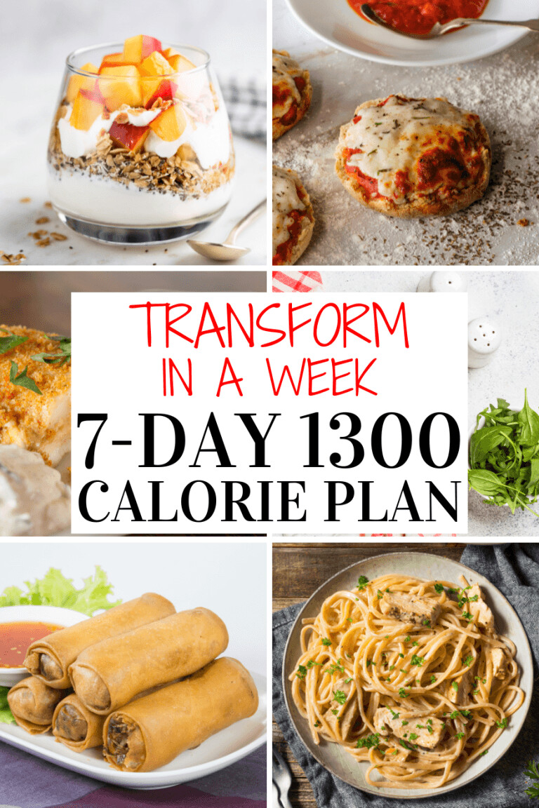 Embrace Flavor: The Ultimate 7-Day 1300 Calorie Meal Plan - Dietareas