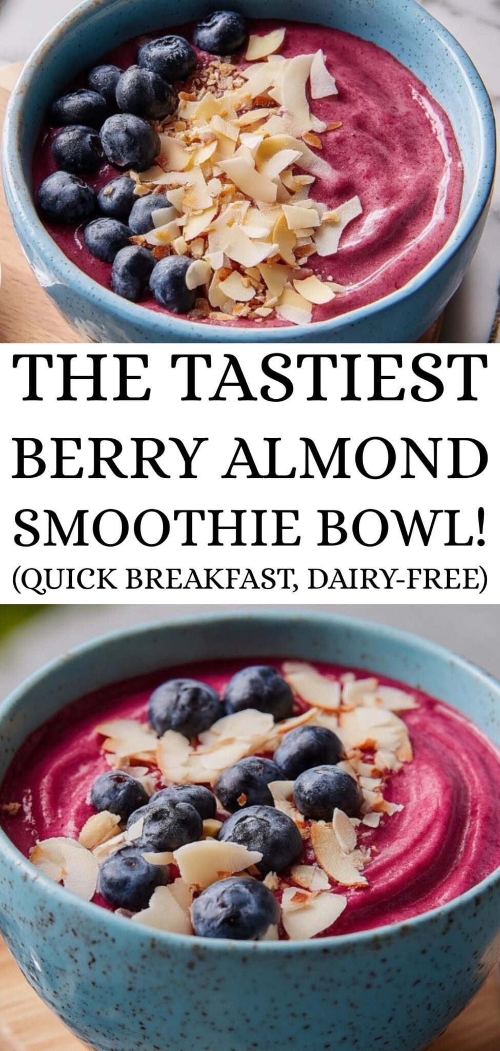 My Go-To Morning Glow: The Radiant Berry Almond Smoothie Bowl - Dietareas
