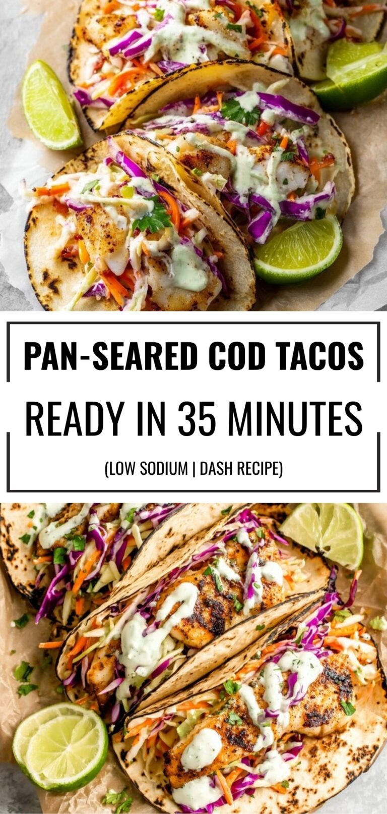 The Ultimate Sunshine DASH Diet Fish Tacos - Dietareas